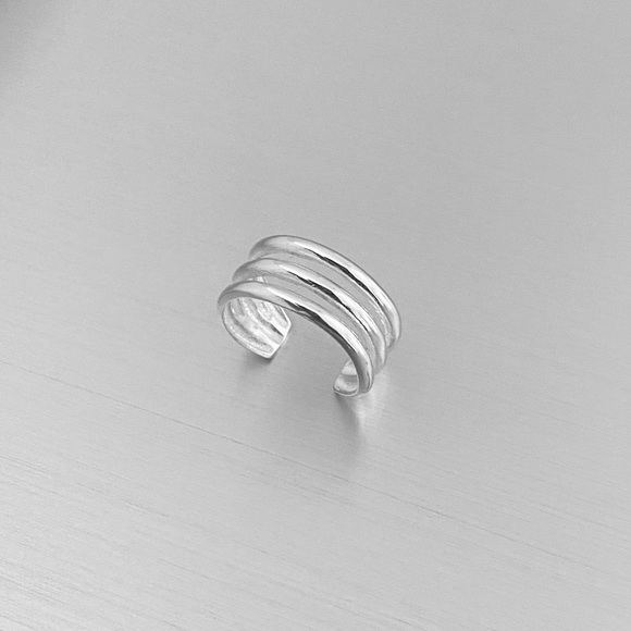 Jewelry | Top Sellersilver Triple Band Cuff Toe Ring | Poshmark